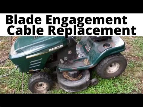 Craftsman Lt1000 Mower Deck Engagement Cable Online | www.msic.org