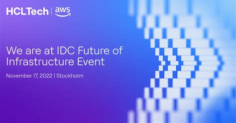 Anirban Dutta On Linkedin Idc Future Of Infrastructure 2022