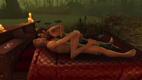 Rule 34 3d Bed Cowgirl Position Dick Fallout Feminine Kissing Romantic Couple Screenshot Sex