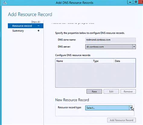 add a dns resource record microsoft learn