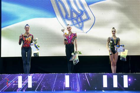 Онопрієнко виграла Кубок України з художньої гімнастики серед майстрів спорту Гімнастика на Ua