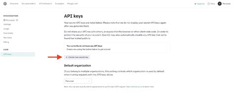 How To Generate An OpenAI API Key Themeisle Docs