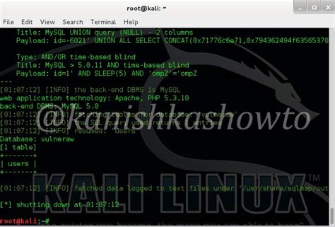 Sql Injection With Sqlmap Step By Step Guide