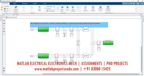 VSC Voltage Source Converter Harmonic Resonance Stability In A Voltage Source Network Matlab