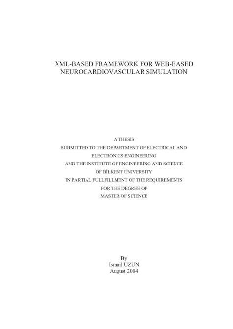 Pdf Xml Based Framework For Web Based Neurocardiovascular · Xml Based Framework For Web