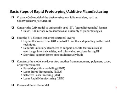 SOLUTION: Advanced manufacturing process additive manufacturing - Studypool