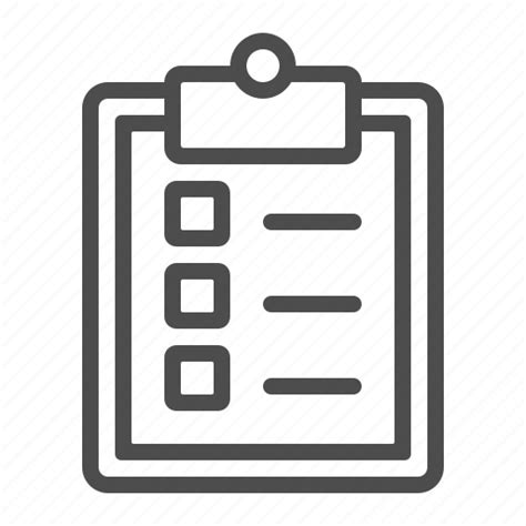 Check List Clipboard Tick Box Icon