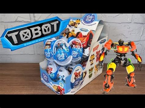 MEGA Распаковка Трансформеры ТОБОТЫ . Игрушки сюрприз TOBOT Evolution # ...