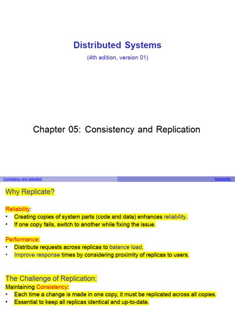 Consistency And Replication55 Pdf Replication Computing World