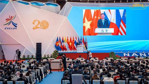 សម្តេចធិបតី ហ៊ុន ម៉ាណែត បានអញ្ជើញពិធីបើកពិព័រណ៍ចិន អាស៊ានលើកទី២០ ខណៈដែលក្រុមហ៊ុន សហគ្រាសកម្ពុជា