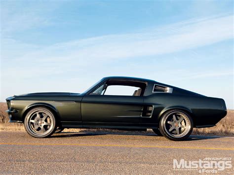 1967 Ford Mustang Fastback Reactor 67 Mustang Side View Fastback