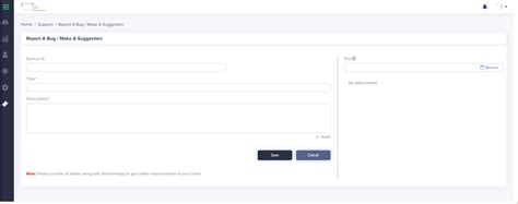 Report Bug Or Suggestions Docs Iotconnect Io