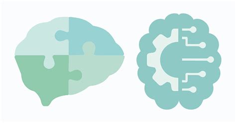 정신 건강 뇌 마음 건강 과학 심리학 기술 마음 인공 지능 네트워크 치료 벡터 아이콘 세트 일러스트 레이 션 일러스트 레이 션 개체 그룹에 대한 스톡 벡터 아트 및 기타