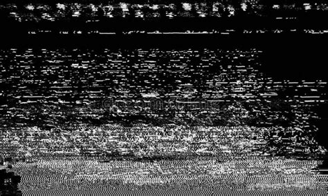 8 Bit Bug Glitch Screen Bw Distortion Stock Image Image Of Digital