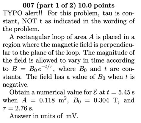 solved 007 part 1 of 2 10 0 points typo alert for this