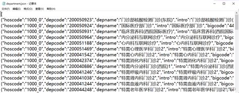 尚医通 医院查询接口 上传科室接口（十九） hospitalservice funname string inparam string