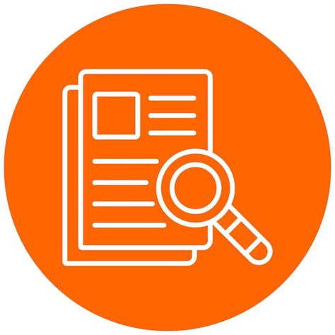 Premium Vector Investigation Icon Style Premium Vector Investigation Icon Style