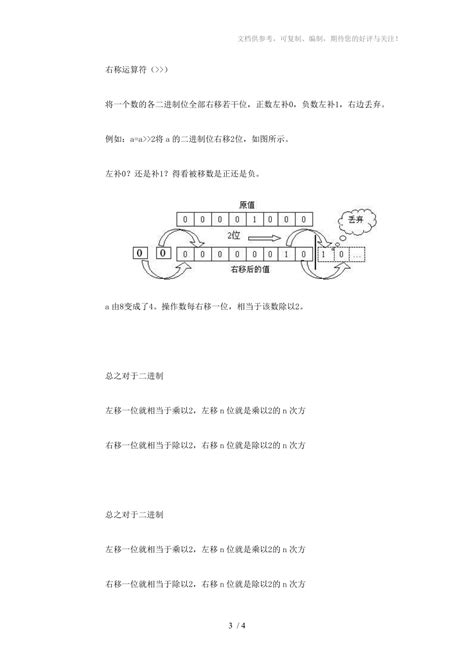 linuxc中左移右移运算符介绍
