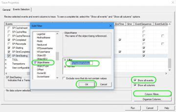 Debugging Queries Inside Stored Procedure Using Profiler My Tec Bits