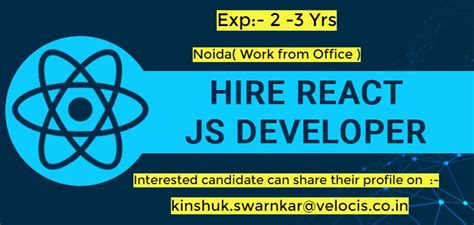 Kinshuk Swarnkar On Linkedin Hiring React Reactjs Reactjsjobs