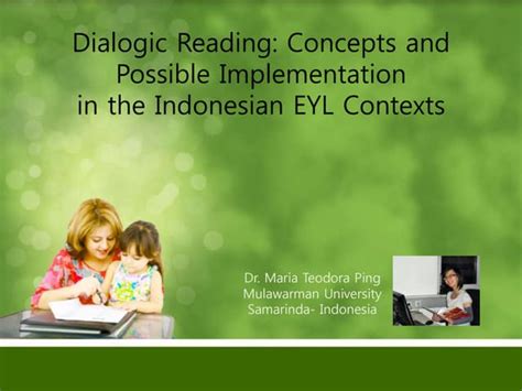 dialogic book reading in indonesian eyl context ppt