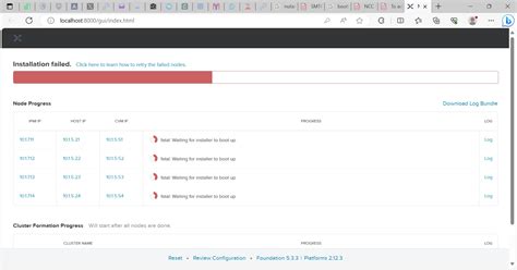 Fatal Error Installing New Cluster Cvm Nutanix Community