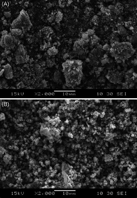 Sem Micrograph Of Synthesized Zno At 2000x A Conventionally Nus