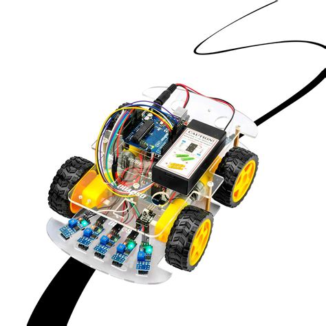 OSOYOO Robot Car Kit Lesson Tracking Line Robot Car Osoyoo