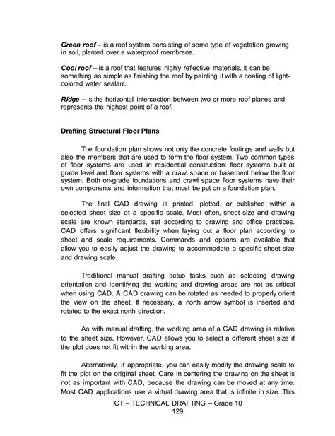 Technical Drafting Module 4 Pdf Drawing And Sketching Arts And Crafts