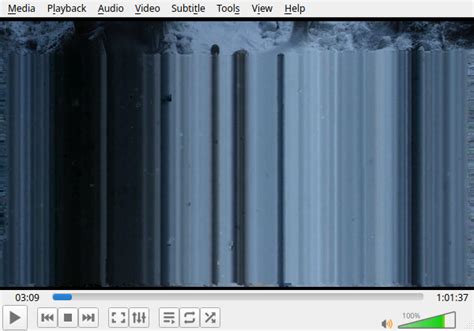Blocks Distortion When Watching An MP4 Video Using VLC Applications