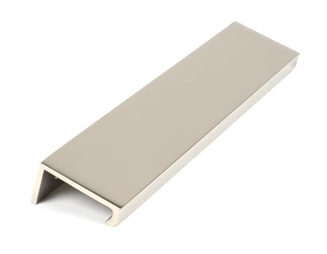 Polished Nickel 200mm Plain Edge Pull Grace And Glory