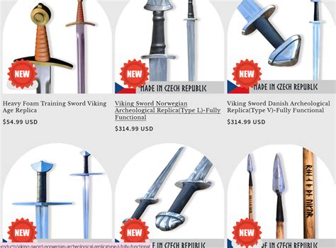 Viking Sword Types Norse Imports Llc