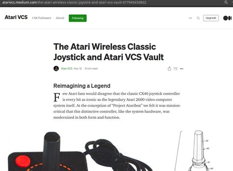 Vcs Classic Controller Discussions Various Atari Vcs Atariage Forums