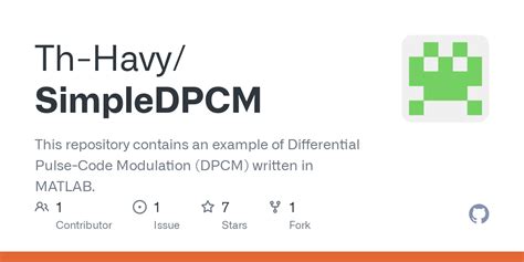 Github Th Havysimpledpcm This Repository Contains An Example Of