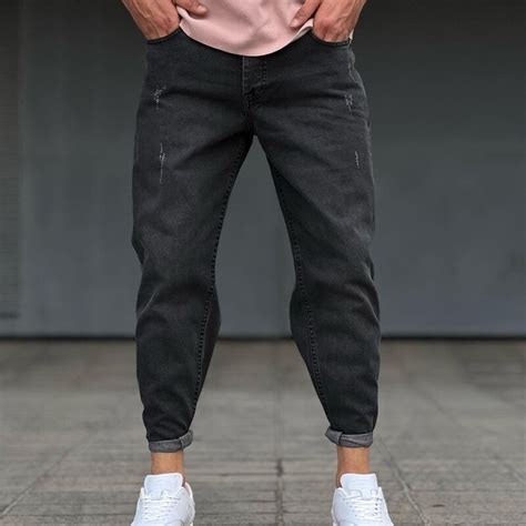 خرید و قیمت شلوار جین ذغالی مام استایل مردانه درجه یک از غرفه اورجینال دیلم