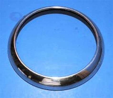 1949 1952 Headlight Bezel Set New Reproduction Stainless