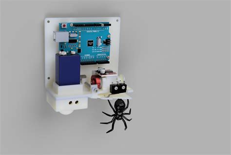 Motion Detecting Spider Dropper 15 Steps Instructables
