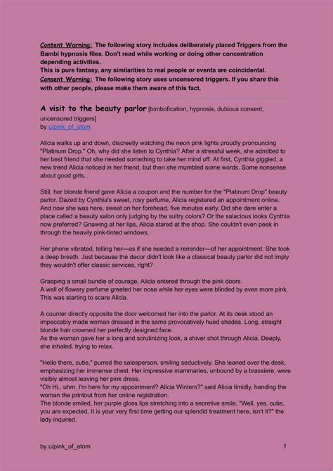 💖 Bambi Was Creative 💖 [uncensored Triggers] [free] [edited] R Bambisleep