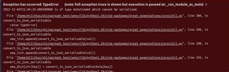 Numpy Datetime Typeerror In Expectcolumnpairvaluesatobegreater