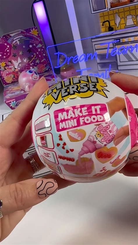 Miniverse Valentines Make It Mini Food Mini Miniverse Asmr Valentinesday Diy Slime Recipe