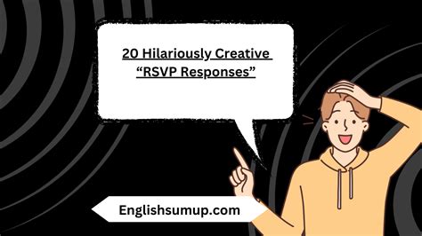 20 Hilariously Creative Rsvp Responses Youll Want To Steal