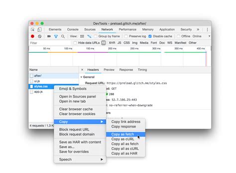 Google Chrome Devtools My Dev Tools Are Missing The Replay Xhr Option Stack Overflow
