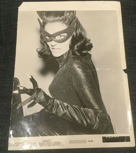 Original Batman 1966 Catwoman Lee Meriwether Lobby Display Photo Rare