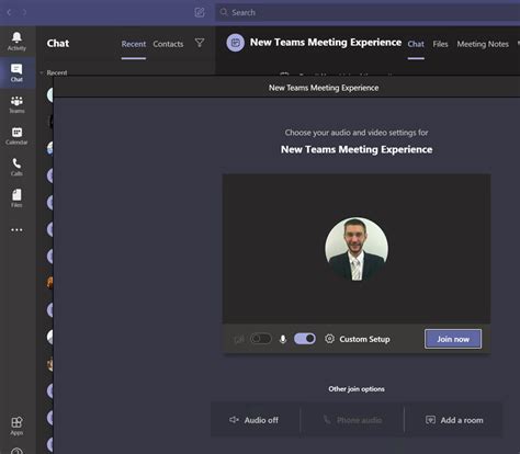 Teams A News Calling And Meeting Experience Is Under Way