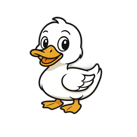 Schattige Eend Clipart