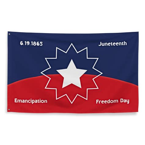 Juneteenth Celebration Flag Emancipation Day Flag Freedom Day Decor