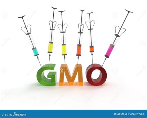 Genetically Modified Organisms Gmo Stock Illustration Image 50054665
