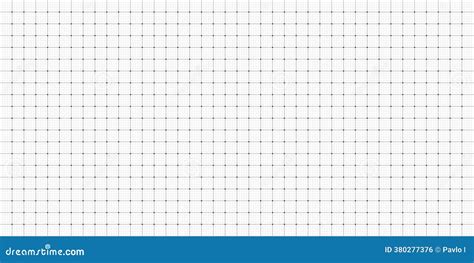 Square Grid Texture Grid Line Paper Sheet With Dots Blank Grid Sheet