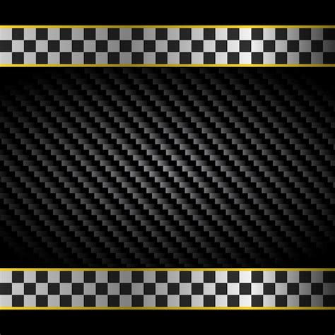 Premium Vector Black And White Carbon Background