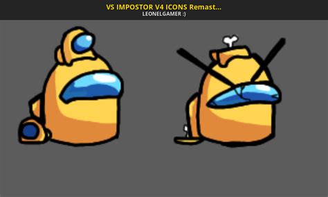 Vs Impostor V4 Icons Remastered V2 Mod For Friday Night Funkin Fnf Mods